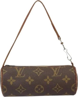 Louis Vuitton Pre-owned Papillon Pochette - Femme - Pre-owned - Brun - Taille: ONE Size