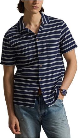 Polo Ralph Lauren Herren Strickhemd aus Baumwollmix