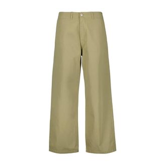 Burberry Gerade geschnittene Hose - - Trousers - Herren - Gr&uuml;n - S
