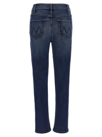 Mother The Hustler Ankle Jeans - Blue