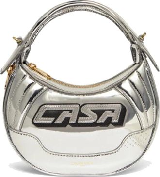 Casablanca Femme, Sacs, Gris, Taille: ONE Size Biker Bag