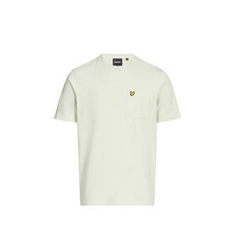Lyle & Scott schlichtes Baumwoll-T-Shirt in Beige