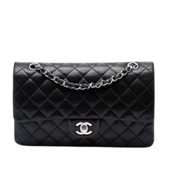 Chanel Sac d&eacute;paule classique double rabat doccasion - Femme - Pre-owned - Noir - Taille: ONE Size