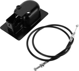 Soimiss Aluminiumlegierung Ersatzgriff für Relaxsessel Schwarz Verchromt Universeller Sofa Recliner Griff Einfache Montage ohne Werkzeug Modern für Büro Wohnm