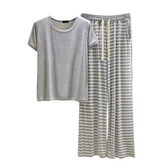 Generic Surv&ecirc;tements pour femme confortables et d&eacute;contract&eacute;s au quotidien - Pantalon de couleur unie - Ensemble printemps et automne - Costumes de loisirs pou