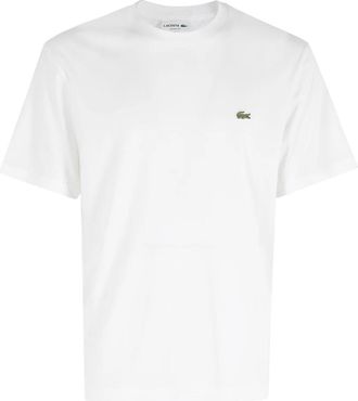 Lacoste Classic Fit Baumwolljersey-T-Shirt - - Tops - Herren - Wei&szlig; - L