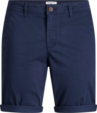 Jack & Jones Herren Chino Shorts Regular Fit 12165604,Blau1,S