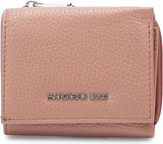 Mandarina Duck Damen Mellow Leather Wallet Reisezubehör-Brieftasche, Winter Rose
