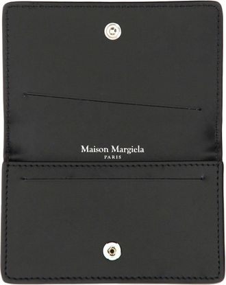 Maison Margiela Four Stitches Card Case - Black
