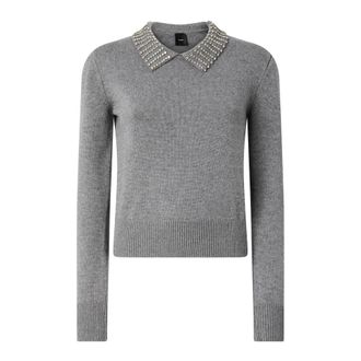Pinko Ventotene Stricktop - - Knitwear - Damen - Grau - XL