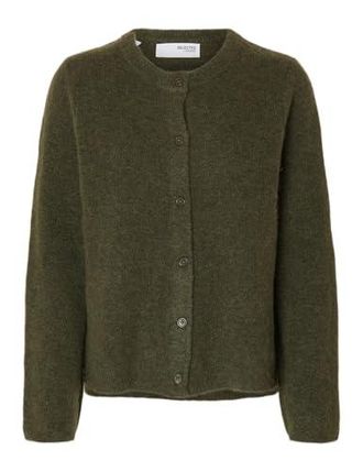 Selected Slflulu New Ls Cardigan Noos en Tricot, Kalamata., XL