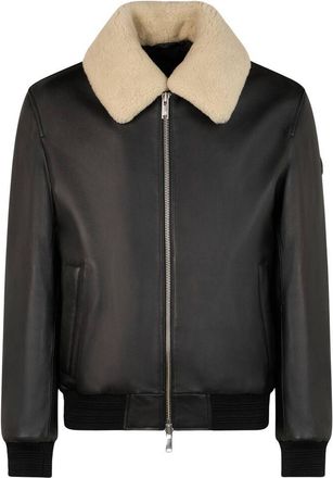 Moose Knuckles Herren Lederjacke TOBA BOMBER