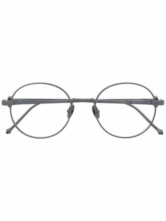 Cartier lunettes de vue Pasha &agrave; monture ronde - Argent