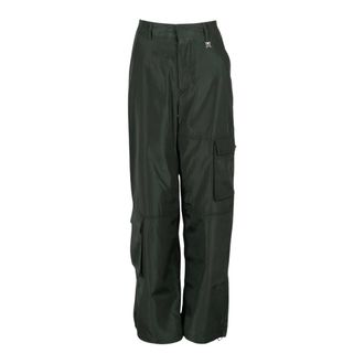 John Richmond Weite Cargohosen - - Trousers - Damen - Gr&uuml;n - 4XS