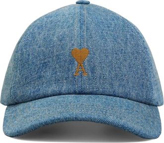 Ami Tabacco Ami De Coeur Embroidery Cap