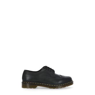 Dr. Martens Homme, Chaussures, Noir, Taille: 43 EU Chaussures &agrave; Lacets Brogue en Cuir Noir