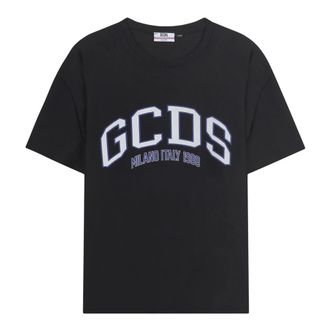 GCDS T-shirt Logo Lounge - - Tops - Herren - Schwarzk - L