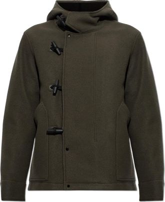 Stone Island Veste &agrave; capuche isol&eacute;e - Homme - Vestes - Vert - Taille: L