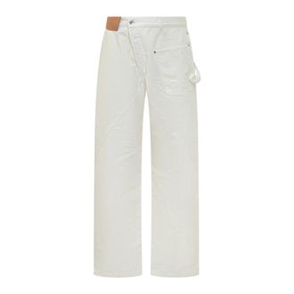 J.W.Anderson Twisted Workwear Jeans - - Jeans - Herren - Wei&szlig; - W26