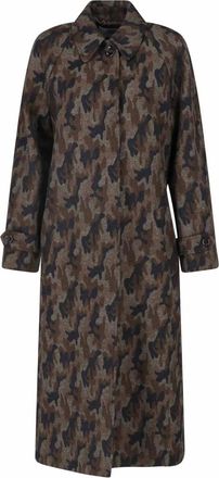 Lardini Manteau Au Genou - Multicolore