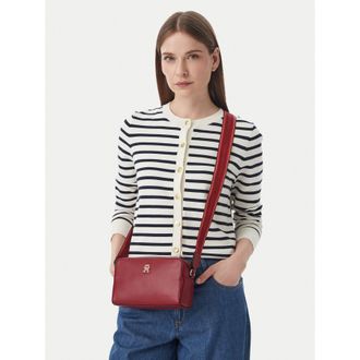 Tommy Hilfiger Handtasche Tommy Hilfiger Th Joy Camera Bag AW0AW19060 Rot