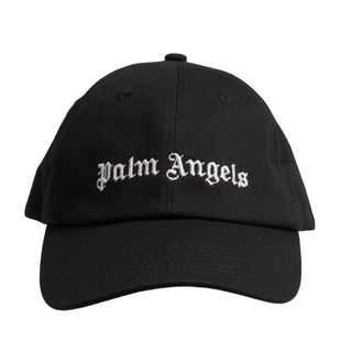 Palm Angels Klassische Logo-Kappe - - Accessories - Damen - Schwarzk - ONE SIZE