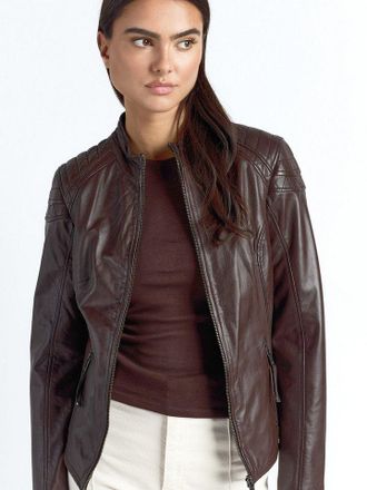 Maze Lederjacke Water
