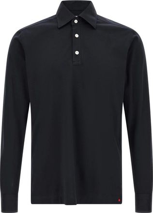 Kiton Homme, Tops, Bleu, Taille: XL Polo Positano