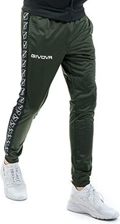 Givova Tricot Pantalon Homme, Vert, L