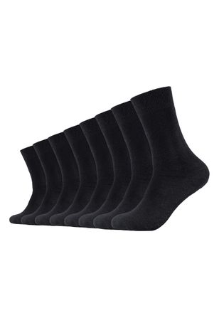 s.Oliver Socks Herren S20030 Socken, Schwarz (Black 5), (Herstellergr&ouml;&szlig;e: 43/46) (8er Pack)