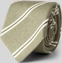 Gierremilano Seidenkrawatte aus reiner Seide mit Logo-Patch