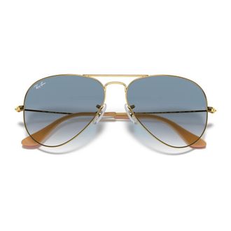 Ray-Ban unisex, Accessoires, Jaune, Taille: 58 MM Rb3025 Aviator