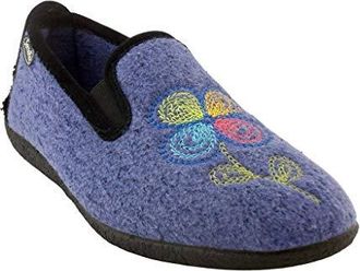 Semelflex Chaussons Vivyane-2 coloris-Bleu-40