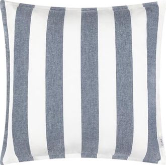 furn. Yard Hayle Polyester Gef&uuml;lltes Kissen - Wendbarer Wasserabweisender Gestreifter Weicher Baumwoll Dekorationskissen F&uuml;r Den Au&szlig;enbereich (Nat&uuml;rlich - 5