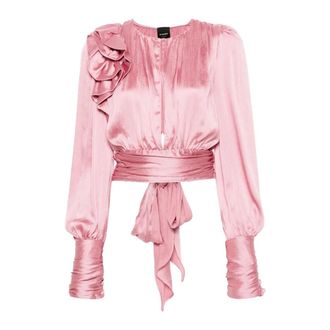 Pinko &Auml;rmelloses Top - - Blouses & Shirts - Damen - Rosa - S