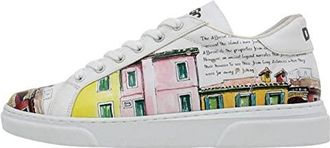 Dogo Femme Ace Sneakers Sneaker, White, 36 EU