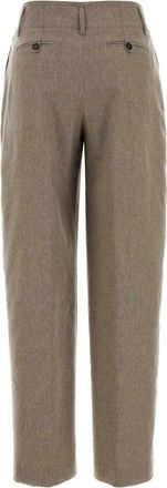 Pantaloni Torino Virgin Wool and Cashmere Trousers - Beige