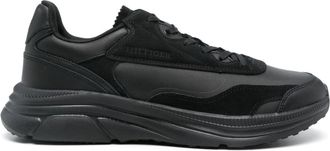 Tommy Hilfiger Sneakers mit Logo-Prägung - Schwarz