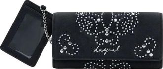Desigual Femme, Accessoires, Noir, Taille: ONE Size Mariona Poker Face Wallet