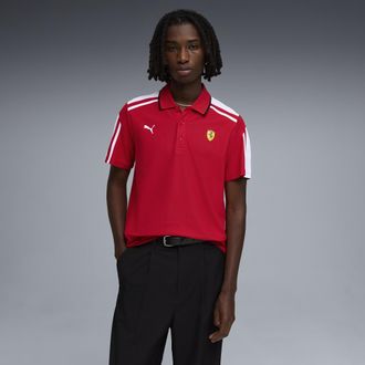 Puma Scuderia Ferrari MT7 Polo Herren, Kleidung, Rot, XXL
