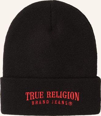 True Religion Beanie schwarz