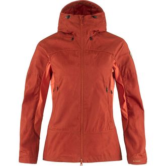 Fj&auml;llr&auml;ven Damen Abisko Lite Jacke, Cabin Red/Rowan Red, S EU