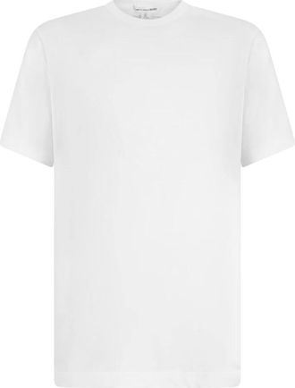 Comme Des Gar&ccedil;ons T-shirt en jersey de coton uni - Homme - Tops - Blanc - Taille: S