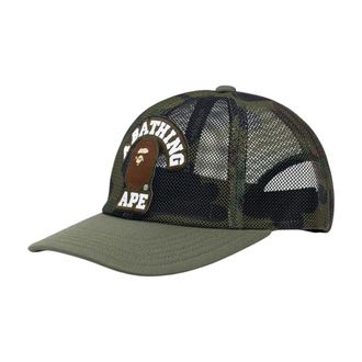 A Bathing Ape A Bathing APE - Casquette avec visi&egrave;re - unisex - Accessoires - Vert - Taille: ONE Size