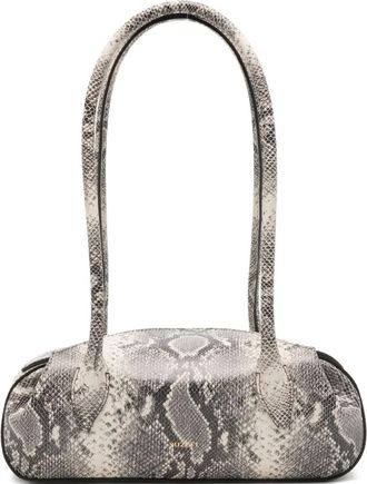 Yuzefi mini Oyster shoulder bag - Nude