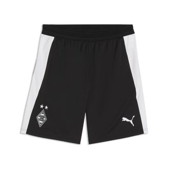 Puma Borussia M&ouml;nchengladbach Slim Trainingsshorts Herren, Accessoires, Schwarz, 3XL
