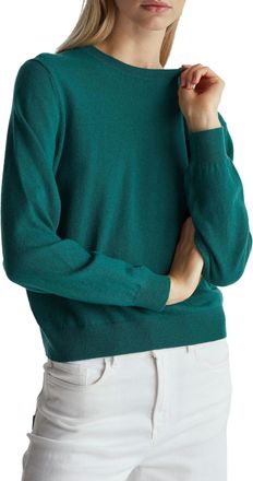 Benetton Shirt G/C M/L, gr&uuml;n, M