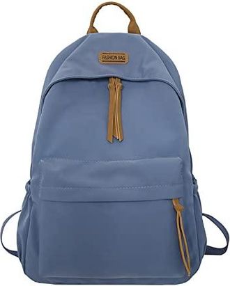 Generic Sac &agrave; dos dentra&icirc;nement pour femme - Grande capacit&eacute; - Pour &eacute;tudiants du coll&egrave;ge - Sac &agrave; dos de loisirs simplifi&eacute; japonais - Si&egrave;ges de stade pour blan