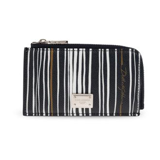 Dolce & Gabbana Kartenetui aus Leder - - Accessories - Herren - Schwarzk - ONE SIZE