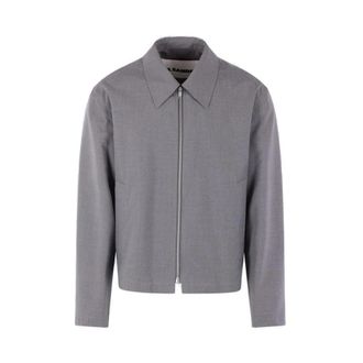 Jil Sander Blouson 128 - - Jackets - Herren - Grau - L